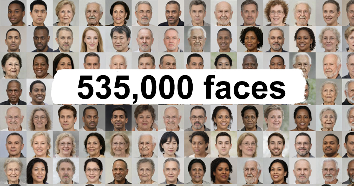 535,000 Faces